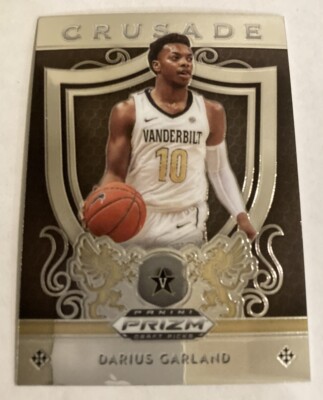 2019 Darius Garland Panini Prizm Base Crusade Draft Picks 23 Cavaliers ...