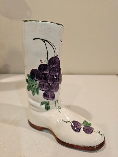 SPI Blue Ridge: "Fruit Fantasy" Boot Vase | eBay
