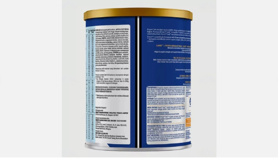 4x- 800g Abott Ensure Gold Milk Powder Vanilla Flavored FEDEX FREE ...