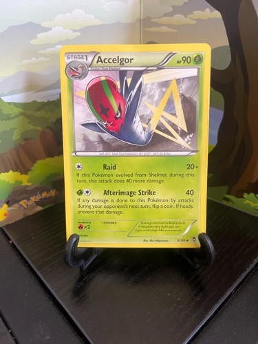 Accelgor 9/111 - Furious Fists - Uncommon - Pokemon Card TCG - HP/DMG ...