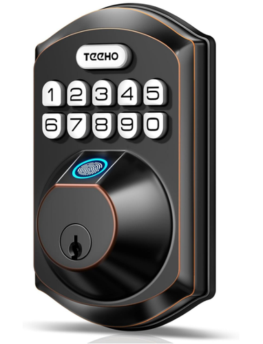 TEEHO TE002 Fingerprint Door Lock - Keyless Entry Door Lock ...
