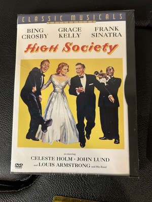 High Society (DVD, 1956) Bing Crosby Grace Kelly Frank Sinatra ...