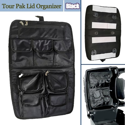 Tour-Pak Lid Organizer Storage Bag For Harley Tour Glide FLTCU Road ...