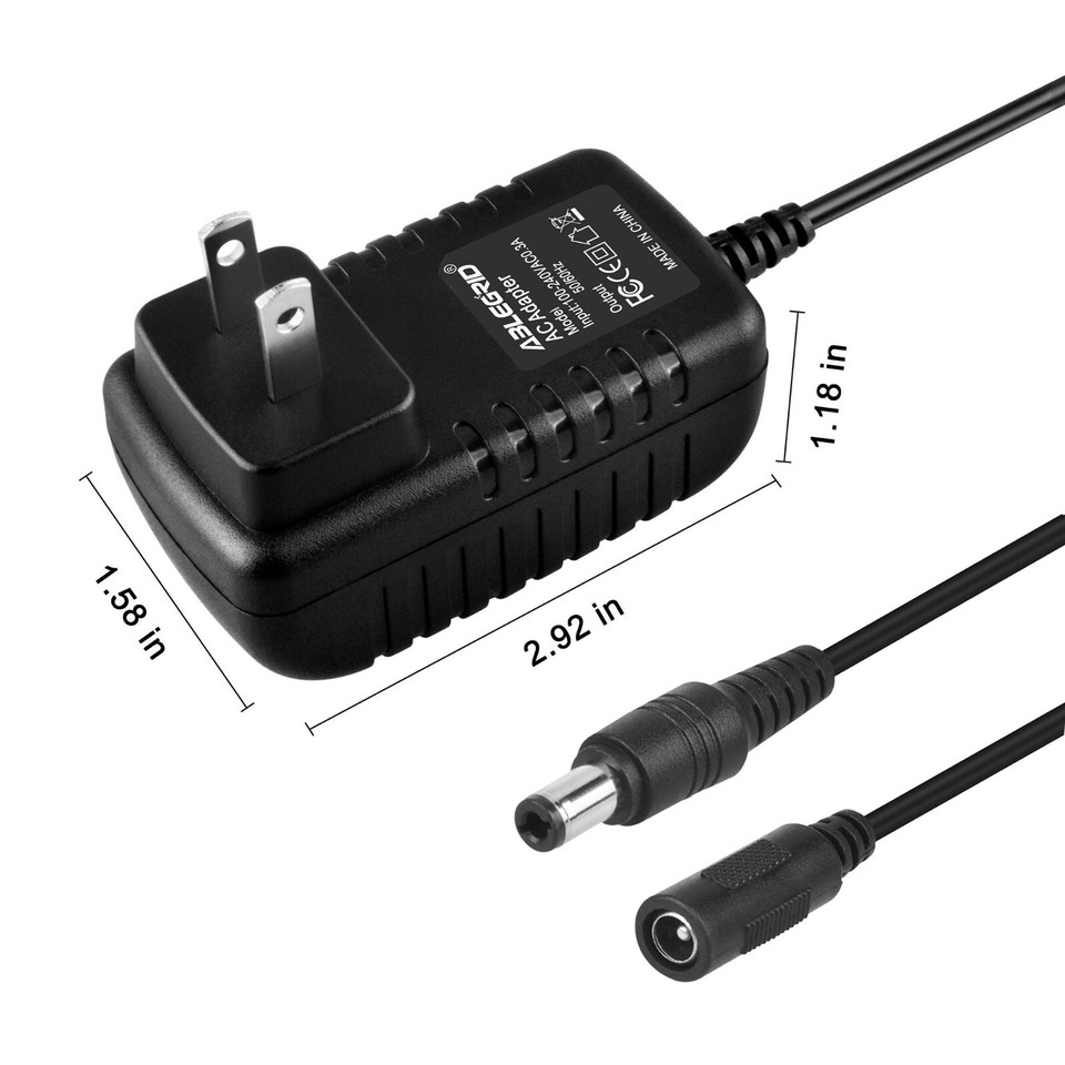 AC Adapter For Hyper Tough AQ75072G AQ75046G 8-Volt Cordless Drill ...