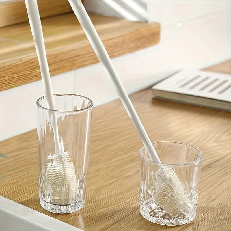 Long Handle Cup Brush Multi Purpose Cleaning Bottle Angle Kitchen ...