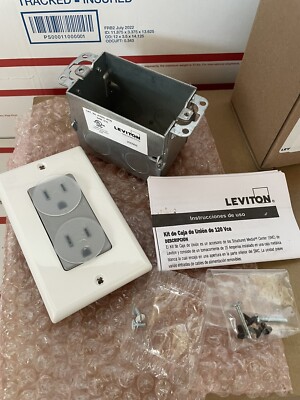 Leviton 47605-ACN Dec Non Surge Single Rec Kit | eBay