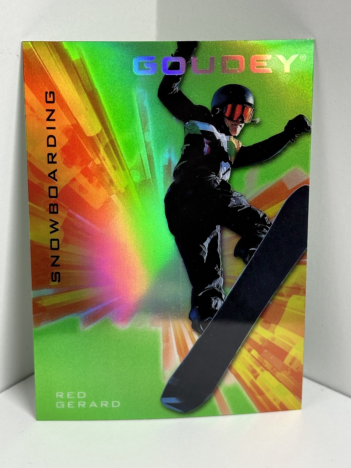 2021 Upper Deck Goodwin Champions #G18 Red Gerard Goudey Platinum Neon ...