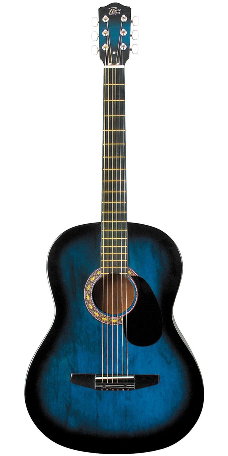 Rogue SO-069-RAG-BL Burst Acoustic Guitar - Blue for sale online | eBay