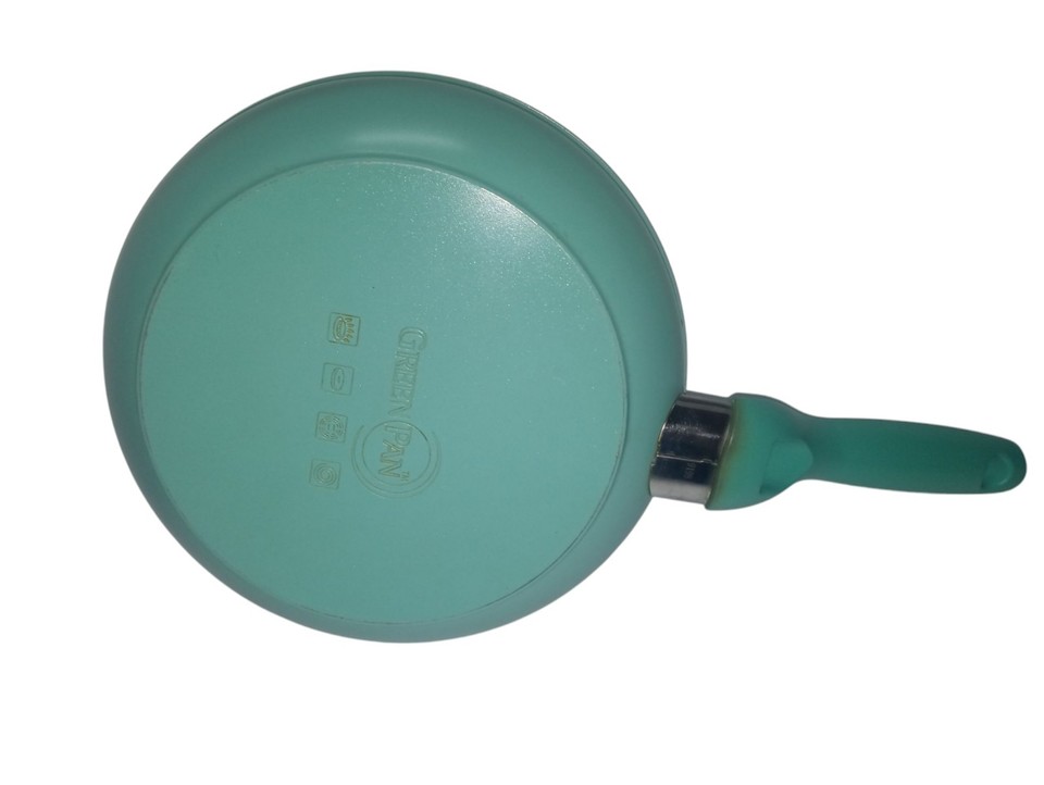 GreenPan Rio Collection 3 Frypan Skillets 5” 8.25” & 10.5” Turquoise ...
