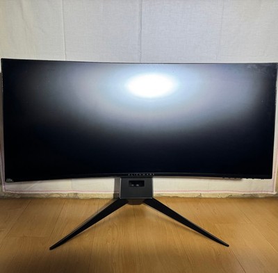 Alienware AW3418DW 34” Curved UltraWide QHD Gaming Monitor 120Hz G-Sync ...
