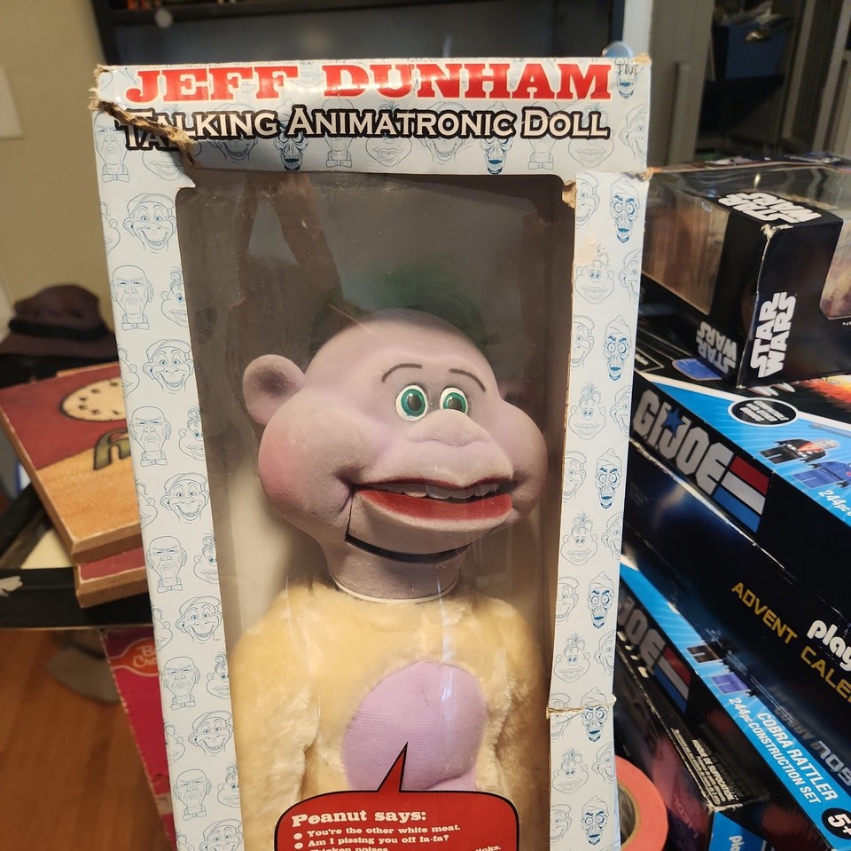NECA Jeff Dunham Talking Animatronic Doll (Peanut) 18'' NIB New | eBay