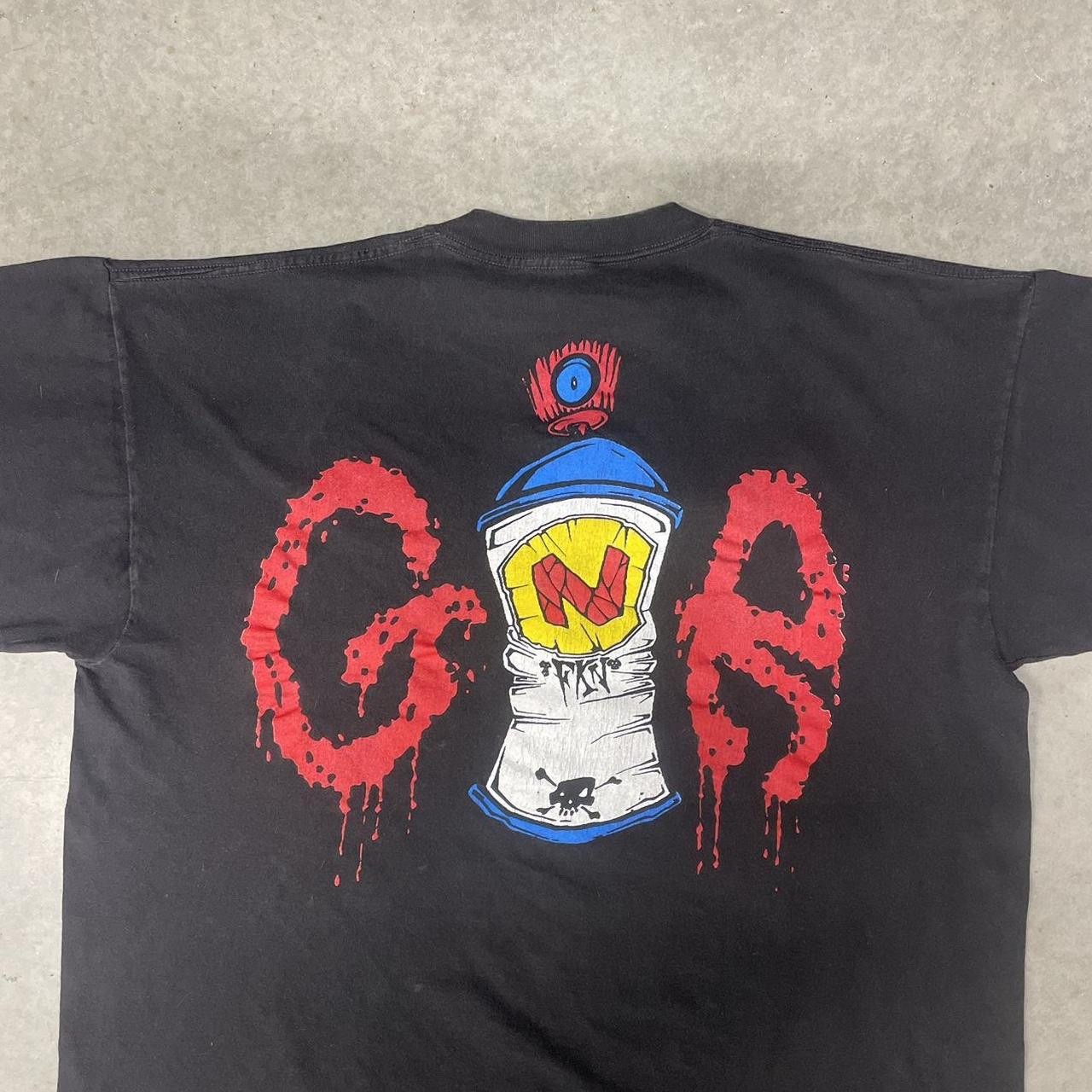 Vintage 1993 GUNS N ROSES clown graffiti spaghetti in… - Gem