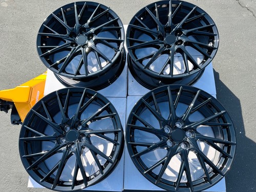 4 NEW 19" Black Rims Wheels Fits Lexus ISF IS200t IS250 IS300 IS300h ...