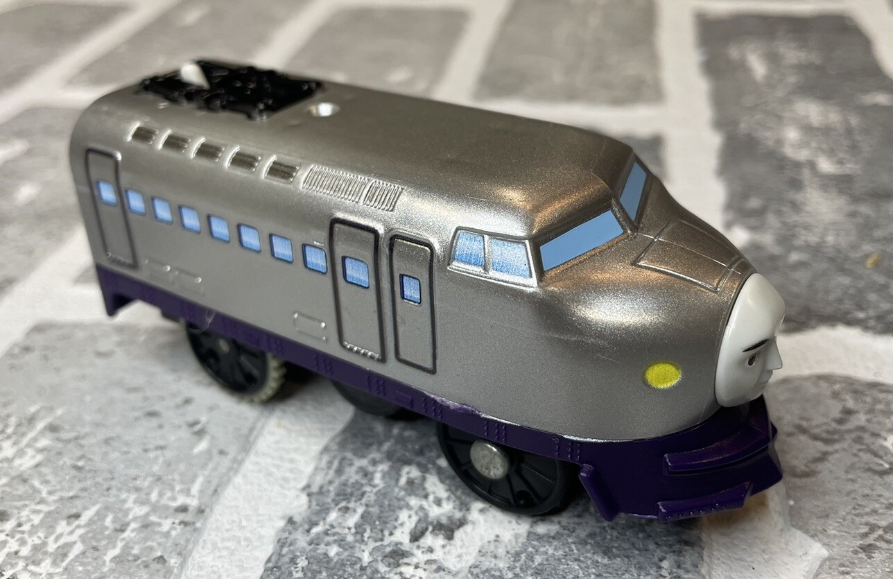 Motorized Kenji Thomas the Train Tank Engine Trackmaster Blue Friends ...