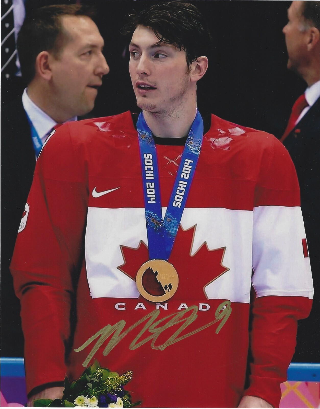 MATT DUCHENE Signed 8.5 x 11 Photo Signed REPRINT Hockey DALLAS STARS ...