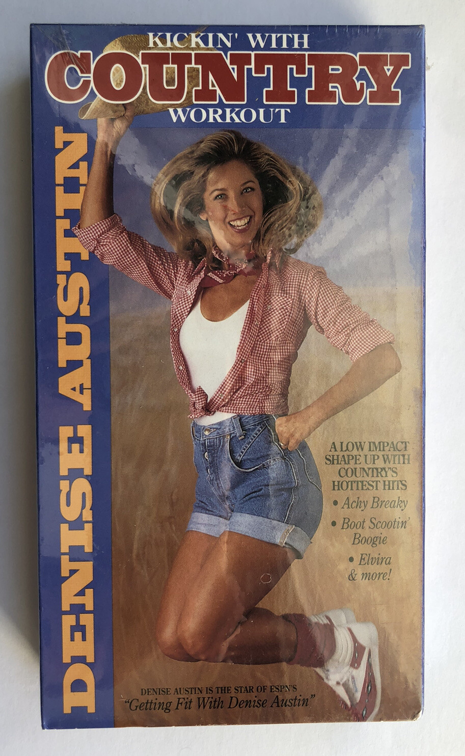 Denise Austin - Kickin With Country Workout (VHS) for sale online | eBay