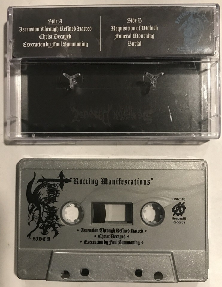 Seraphic Disgust - Rotting Manifestations Cassette 2021 Headsplit ...