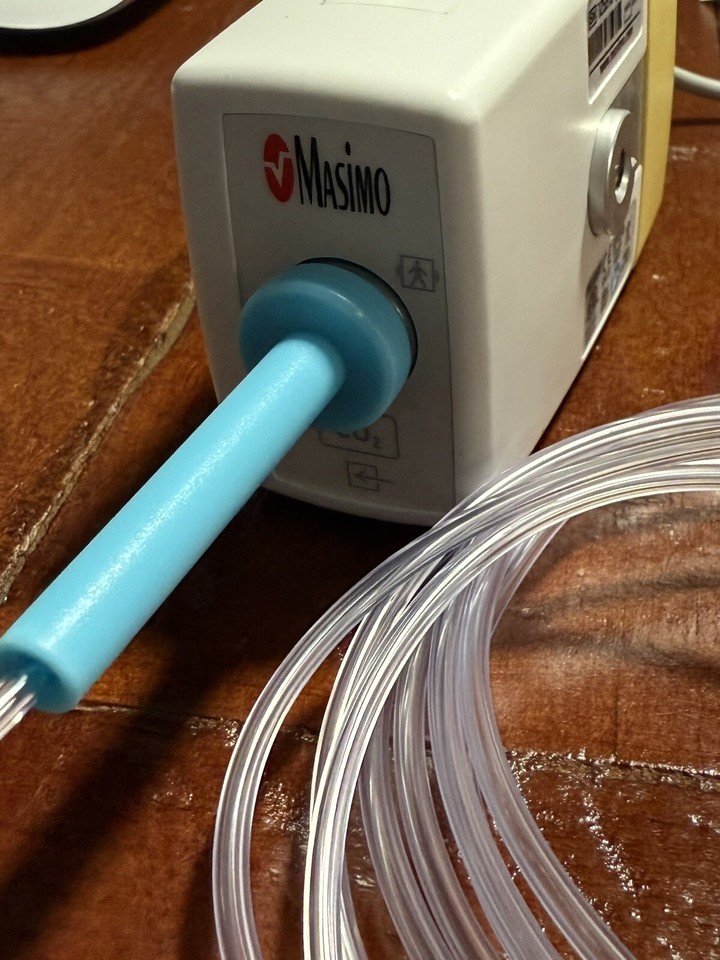 Masimo 108220 EtCO2 Sampling Line Adult 2.4m Compatible 10pcs Same Day ...