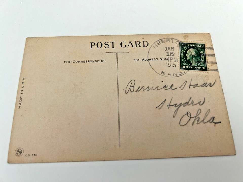 Dutch Theme Postcard Why do you Keep My Heart So Sad in Hesston Kansas ...