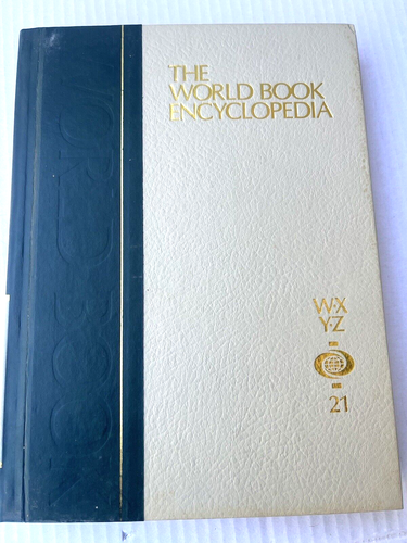 1990 Copyright World Book Encyclopedia VOLUME 21 W.X Y.Z. | eBay