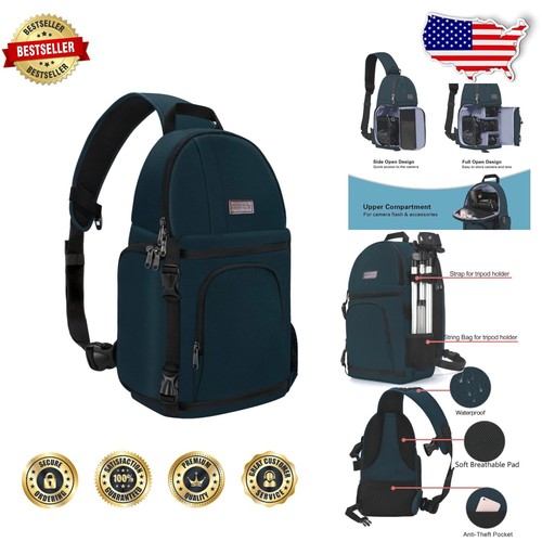 Professional Photography Bag with Removable Inserts & Anti-Theft Pocket ...