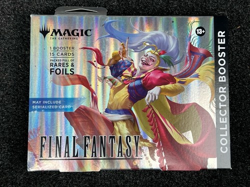 MAGIC THE GATHERING MTG FINAL FANTASY COLLECTOR BOOSTER OMEGA BOX IN ...