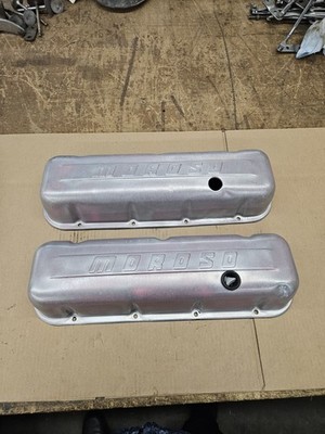 Moroso Vintage BBC Valve Covers LIGHT WEIGHT Aluminum Big Block Chevy ...