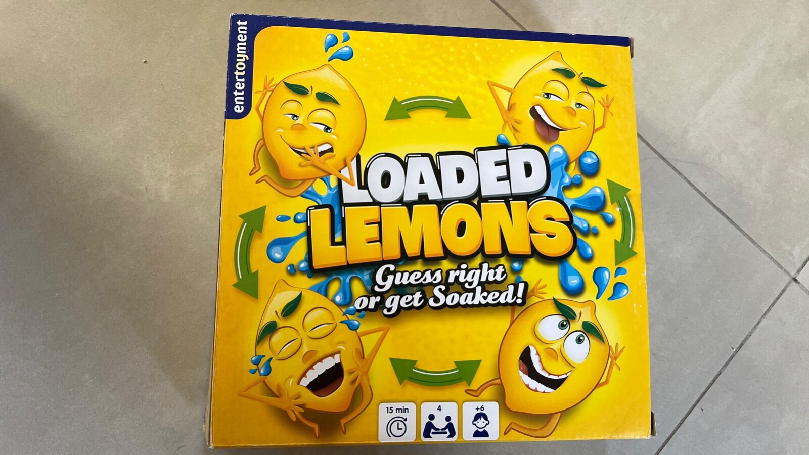 Entertoyment Loaded Lemons Guess Right or Get Soaked Board Game | eBay ...