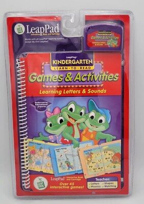 LeapPad Leap Frog Kindergarten Learn To Read Games Activities Letters ...
