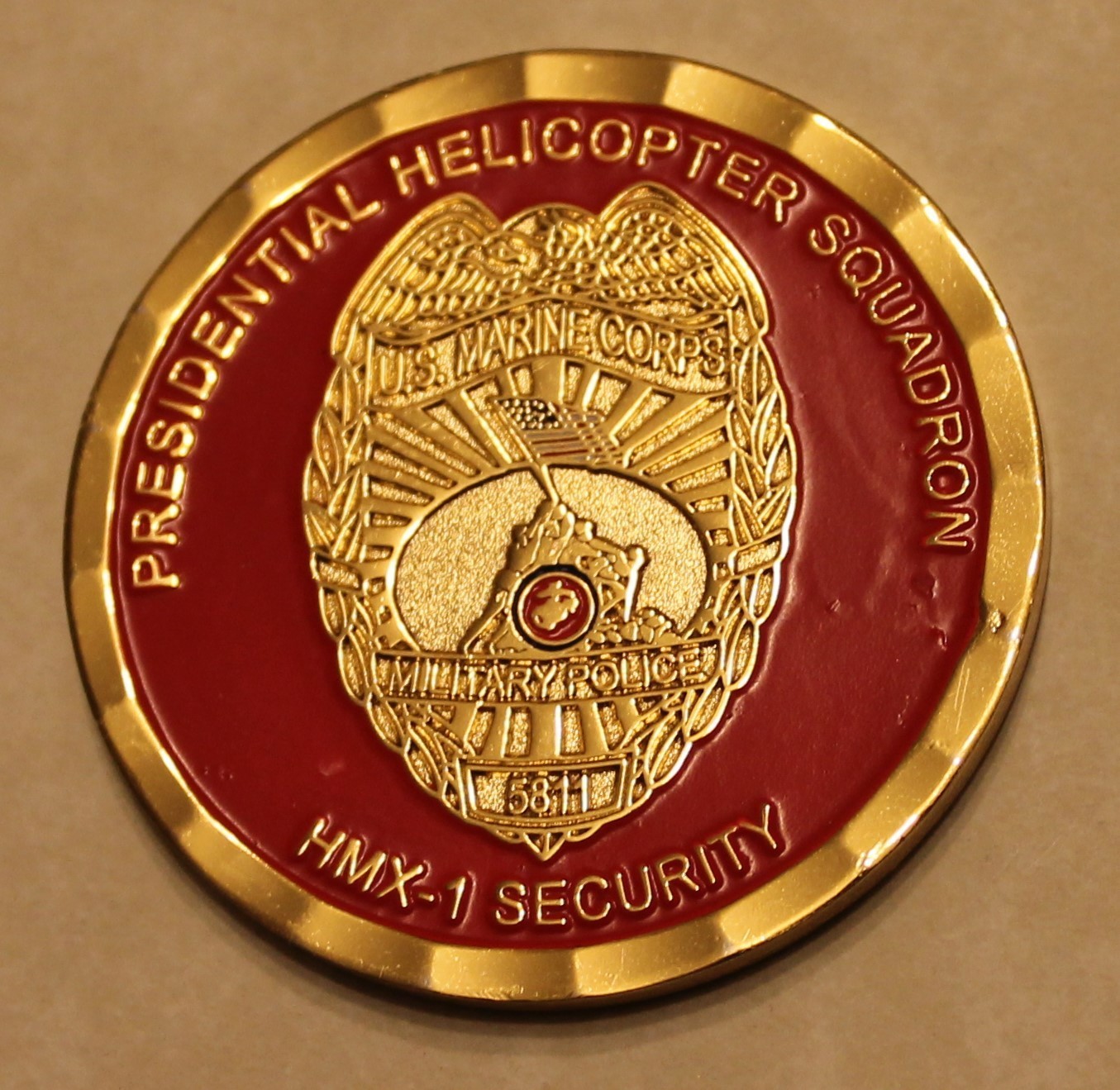 Presidential Helicopter Sq HMX-1 Security Marine Challenge Coin | eBay
