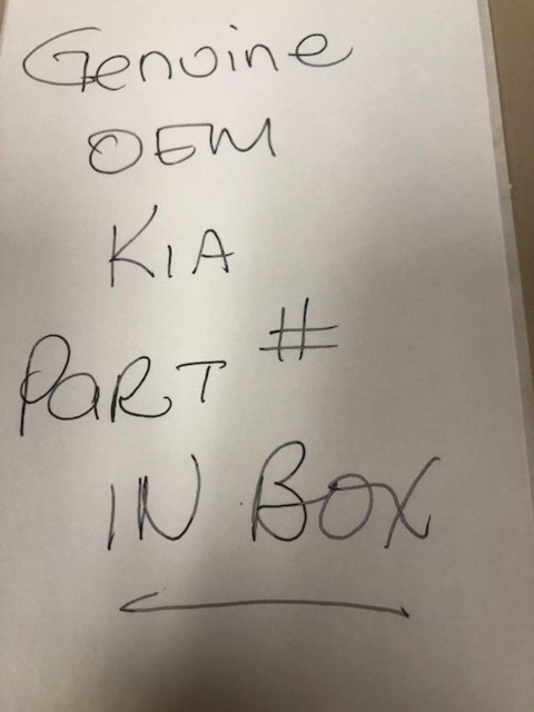 Kia OEM 17-18 Niro Fender-upper Molding Clip 877162W000 for sale online ...