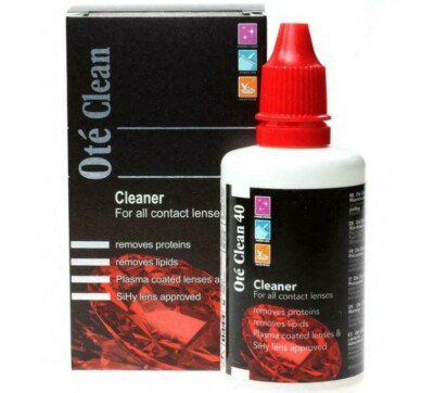 Ote Clean Contact Lens Cleaner for All Contact Lenses RGP Ortho K Hard ...