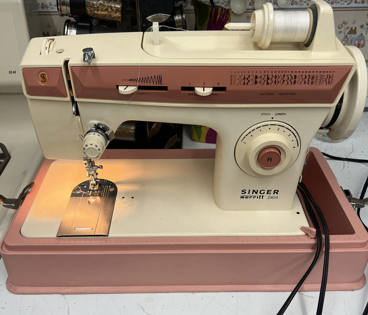 Pink Vintage Sewing Machine