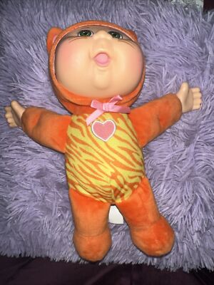 Cabbage Patch Kids Cuties Doll Nina Kitty Orange Cat Tiger Costume 10 ...