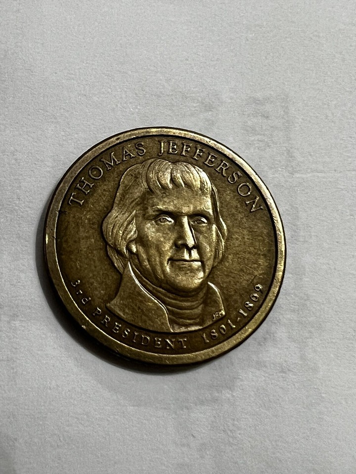 1801-1809 Thomas Jefferson $1 Dollar Gold Coin | eBay