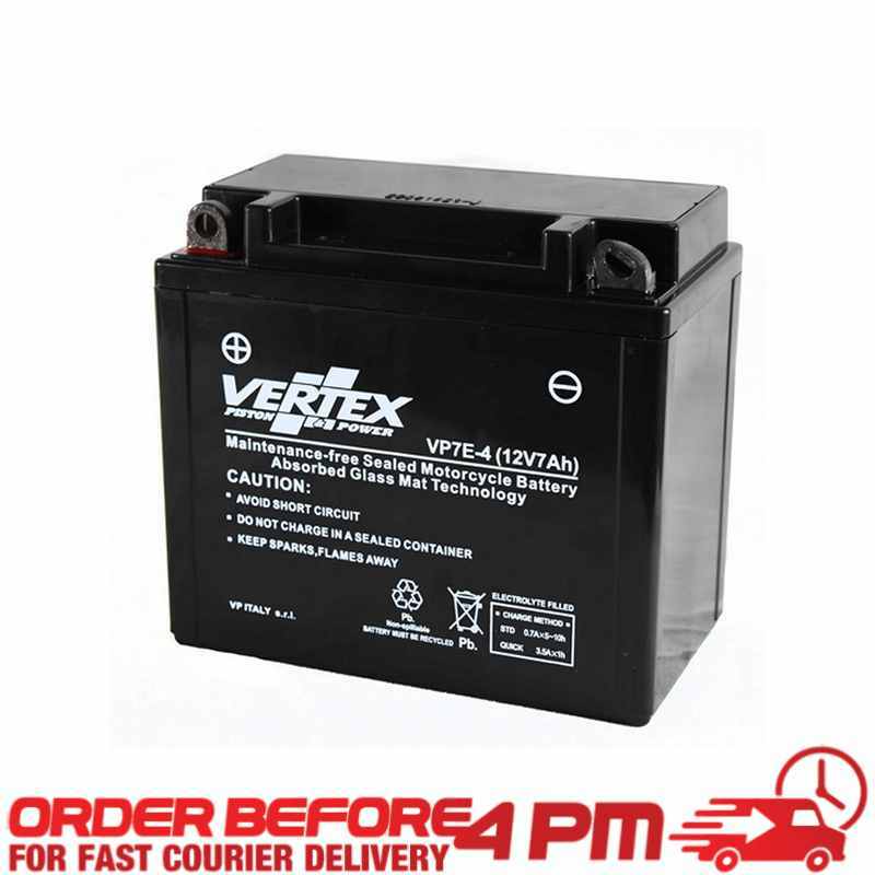 Vertex Gel Battery For Keeway RKS 125 2011 - 2015 code YB7-A | eBay