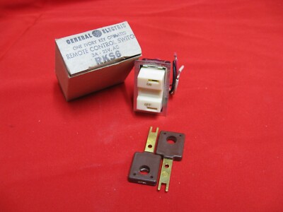 GE RKS6 Key Operated Remote Control Switch With 2 Keys Ivory 3A 25V AC ...