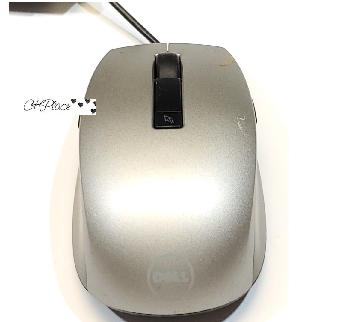 Dell Optical Mouse Model MOCZUL Grey Usb Wired | eBay