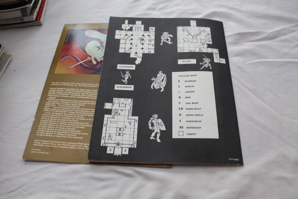 Advanced Dungeons & Dragons Module A2 Secrets of the Slavers Stockade ...