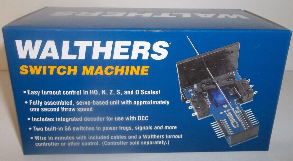 Walthers ~ New ~ Layout Control System Horizontal-Mount Switch Machine ...