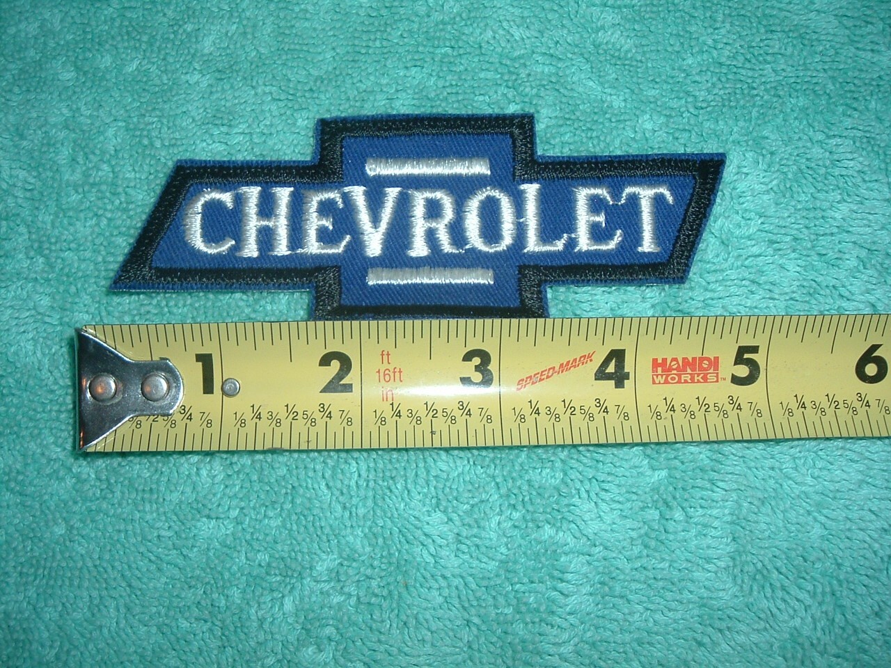 Chevy Blue Patch Chevrolet Cars Trucks Auto Travel Embroidered Iron On ...