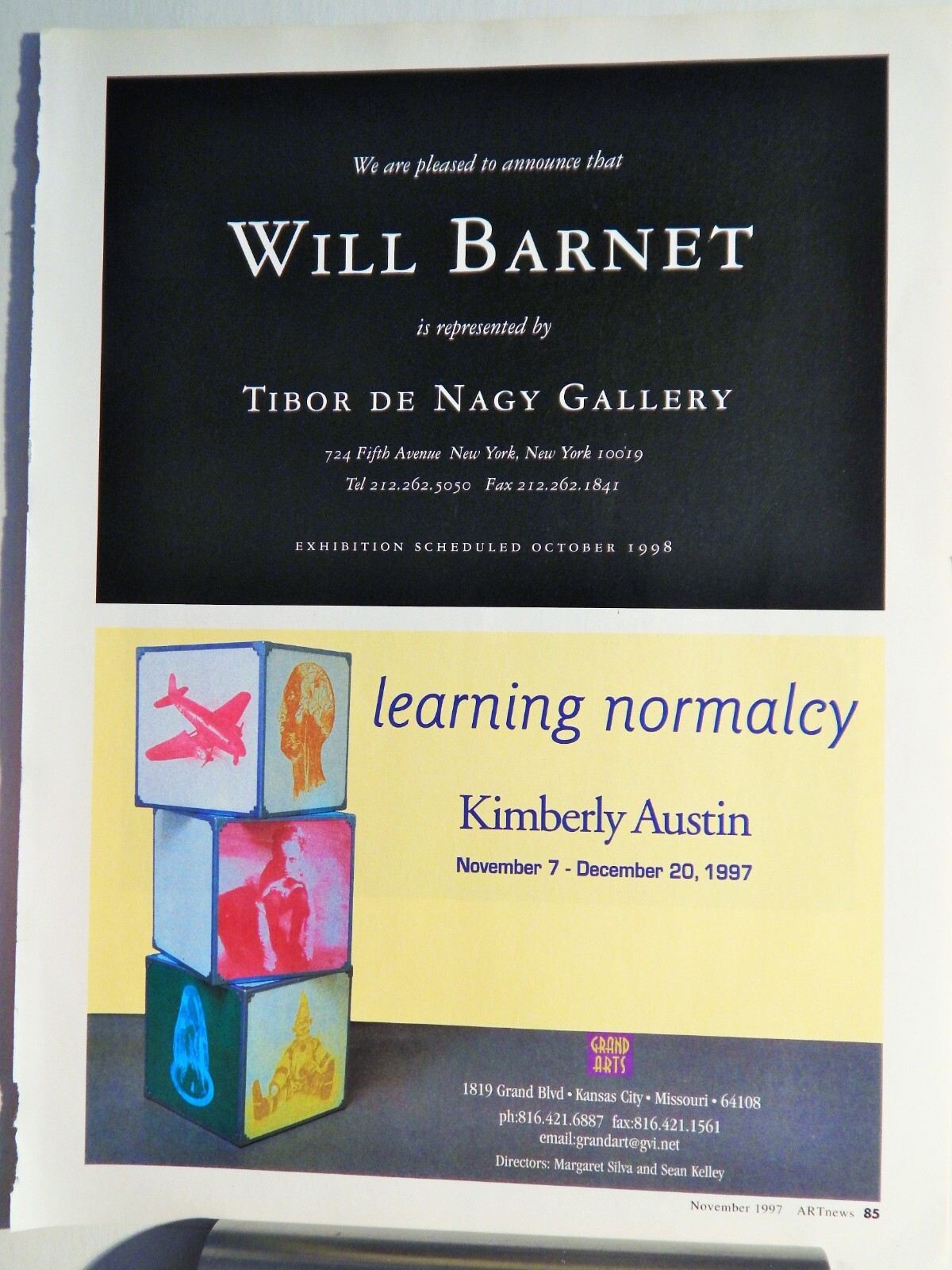 KIMBERLY AUSTIN ART PIECE VTG ORIG 1997 ADVERTISEMENT | eBay