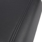 Black Leather Center Console Arm Rest Lid Cover Pad Fit For 04-08 Ford ...