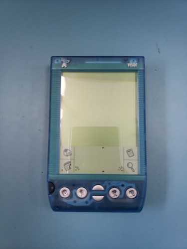 Handspring Visor Neo Translucent Blue Portable PDA Organizer Stylus ...