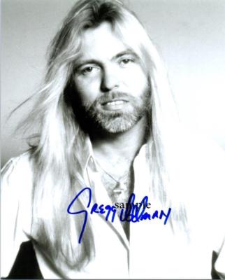 GREGG ALLMAN #1 REPRINT PHOTO 8X10 SIGNED AUTOGRAPHED PICTURE MAN CAVE ...