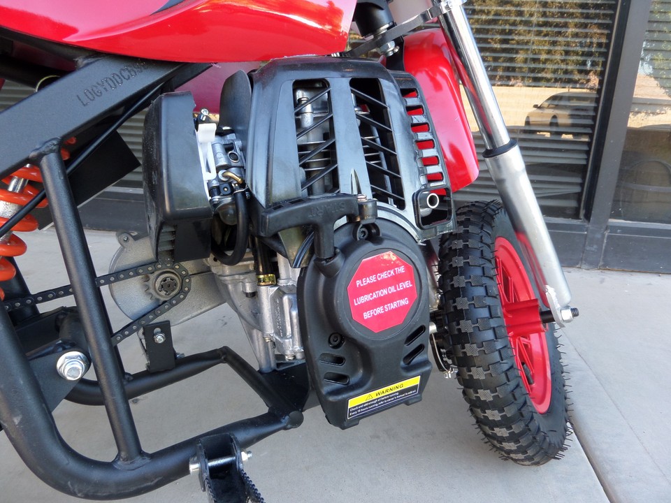 Brand New High Performance 4 Stroke 40cc Red Mini Dirt Bike | eBay