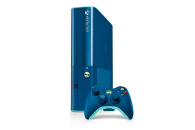 Microsoft Xbox 360 E - 500GB - Blue Console - Very Good Condition ...