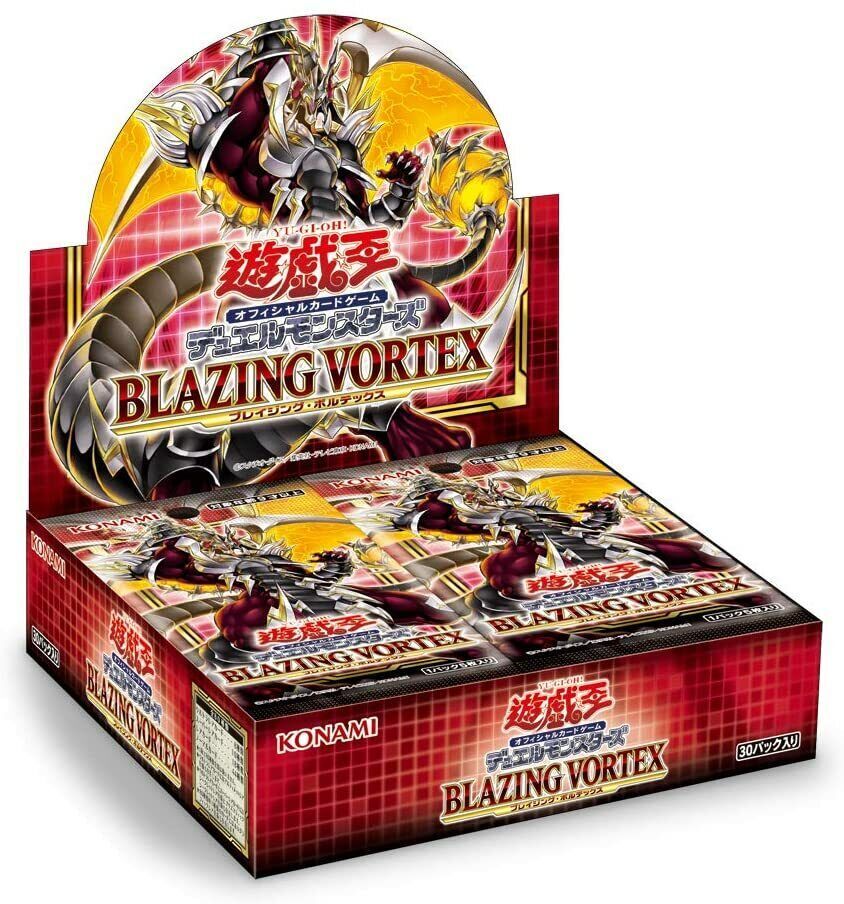 Yu-Gi-Oh! OCG Duel Monsters Trading Cards Blazing Vortex Booster Box ...