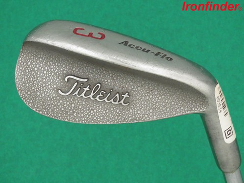 Titleist ACCU-FLO Single 3 Iron Steel Power-Flo Regular Shaft Mens ...