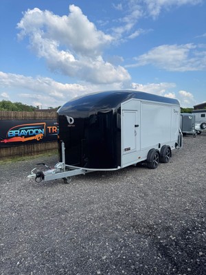 Debon Roadster C1000 Box Van Enclosed Car Transporter Trailer | eBay UK